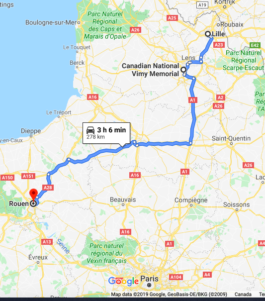 September 3, 2019 – Medieval Rouen